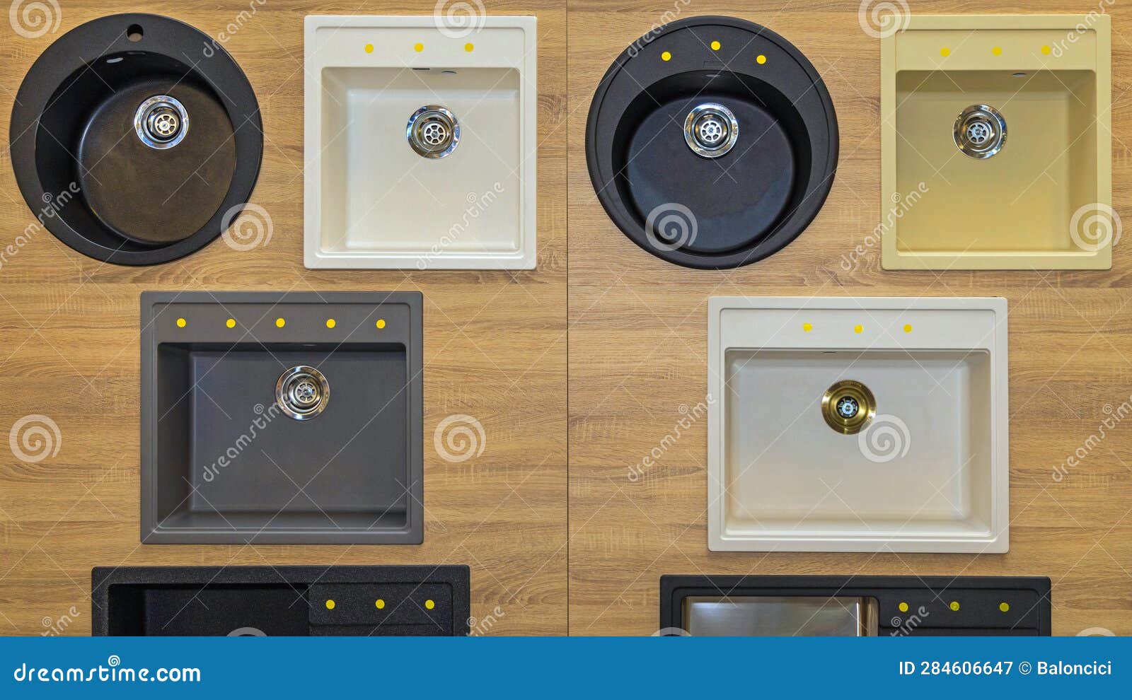 Modern Ceramic Kitchen Sinks Stock Image - Image of contemporary ...