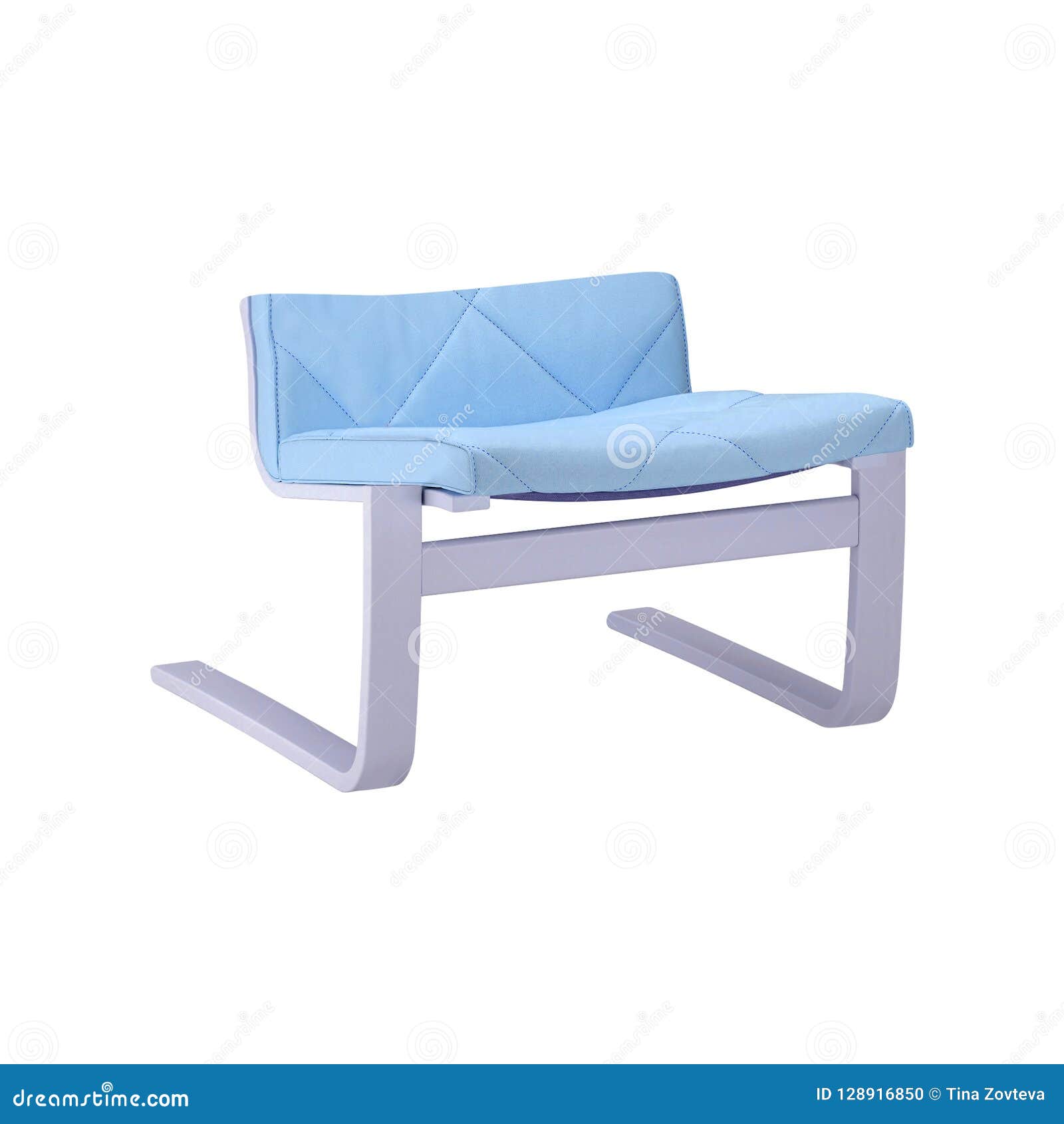 Modern chair isolated stock photo. Image of minimal - 128916850