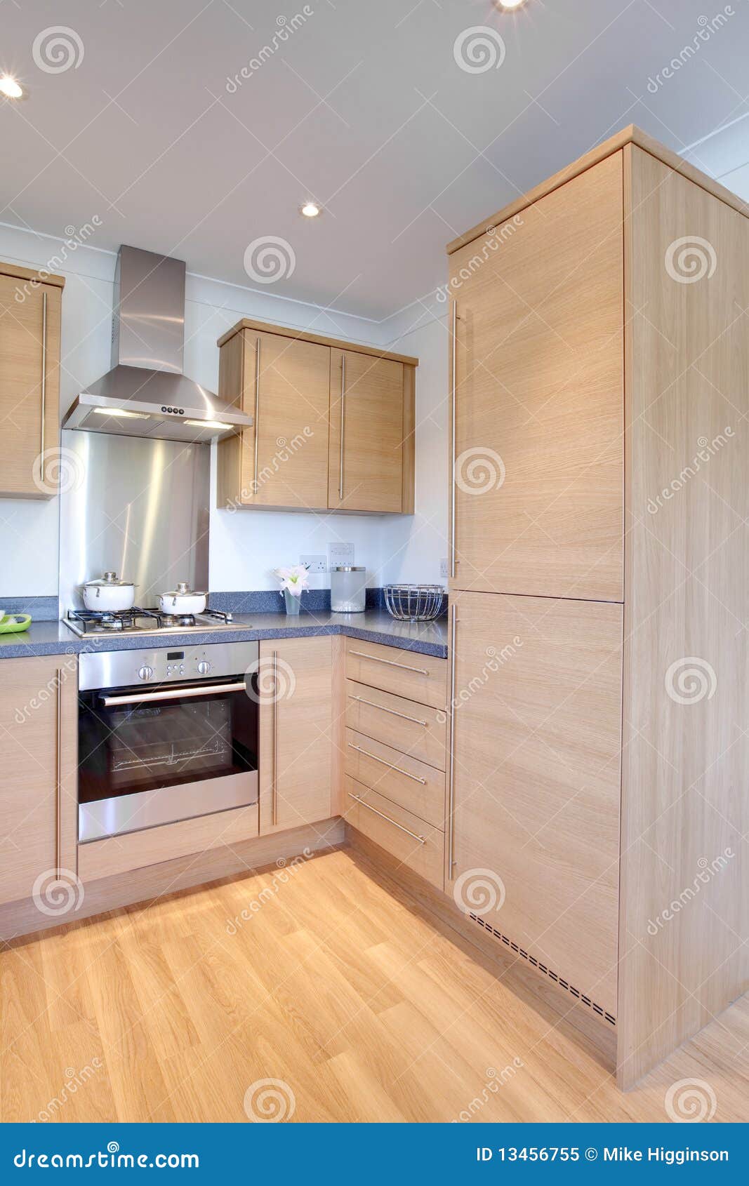 Modern chic luxury kitchen stock image. Image of utensils - 13456755