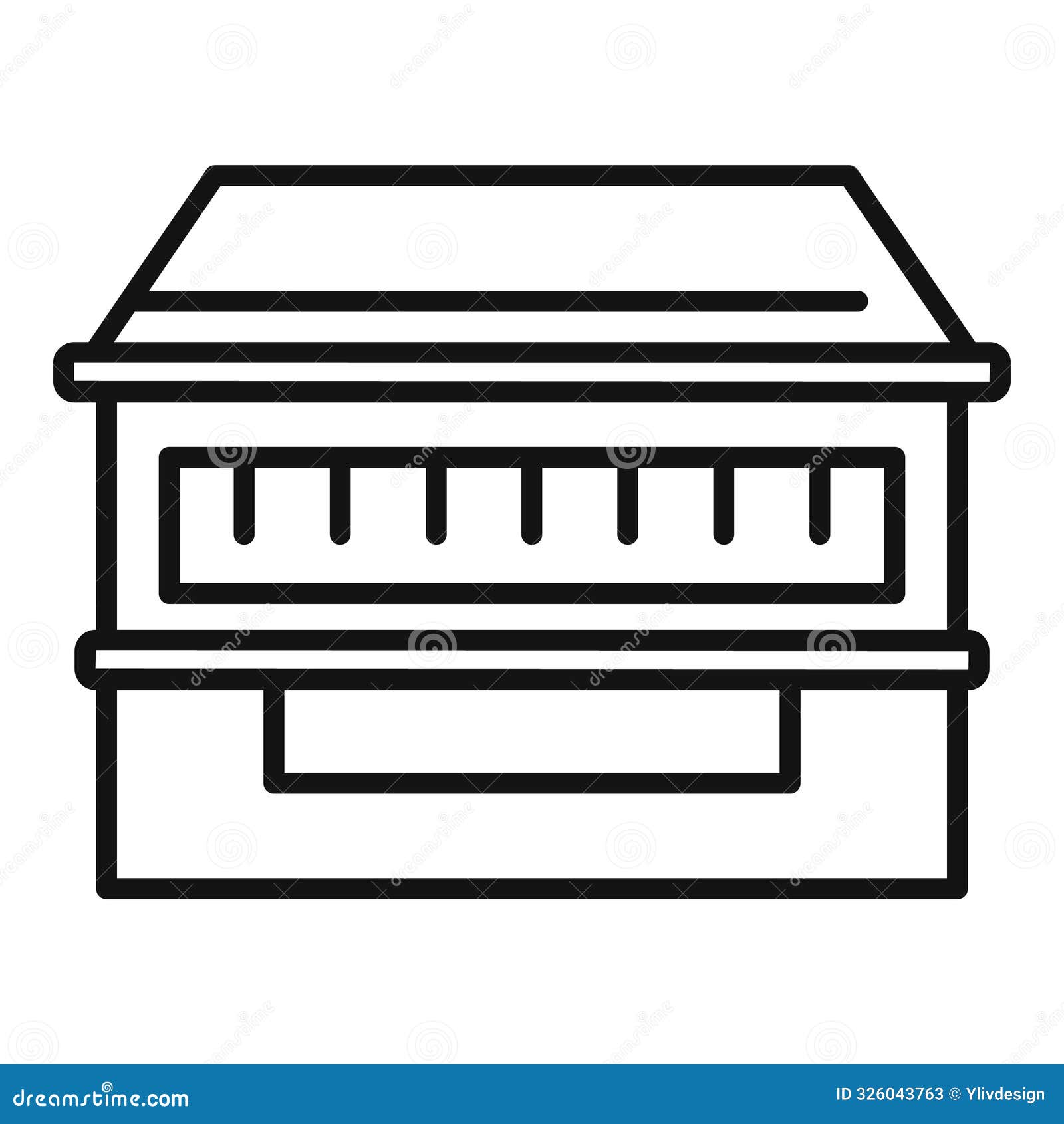 Modern Chicken Coop Icon Representing Poultry Farming Stock ...
