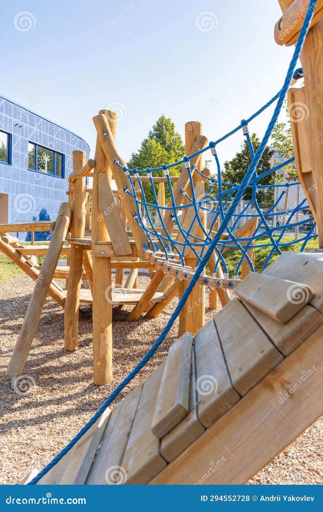 Modern Children S Playground in the Courtyard Stock Photo - Image of ...