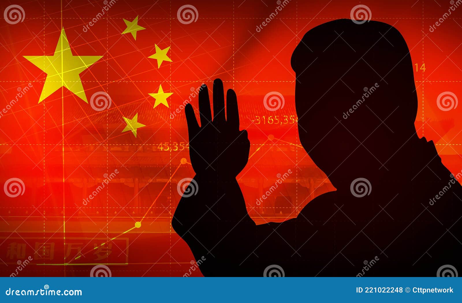 Political Map Of Chinese Provinces. Grey Vector Illustration ...