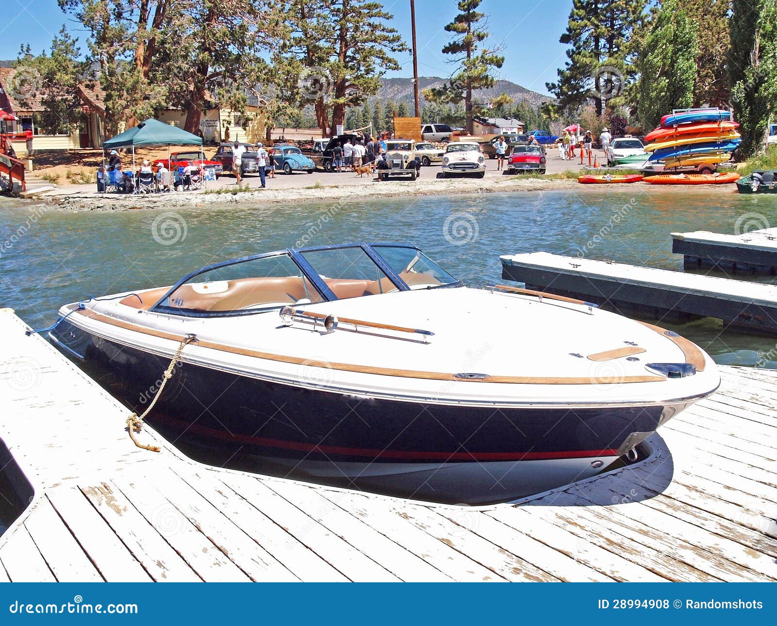 Modern Chris Craft Speed Boat Editorial Stock Photo - Image of marine ...