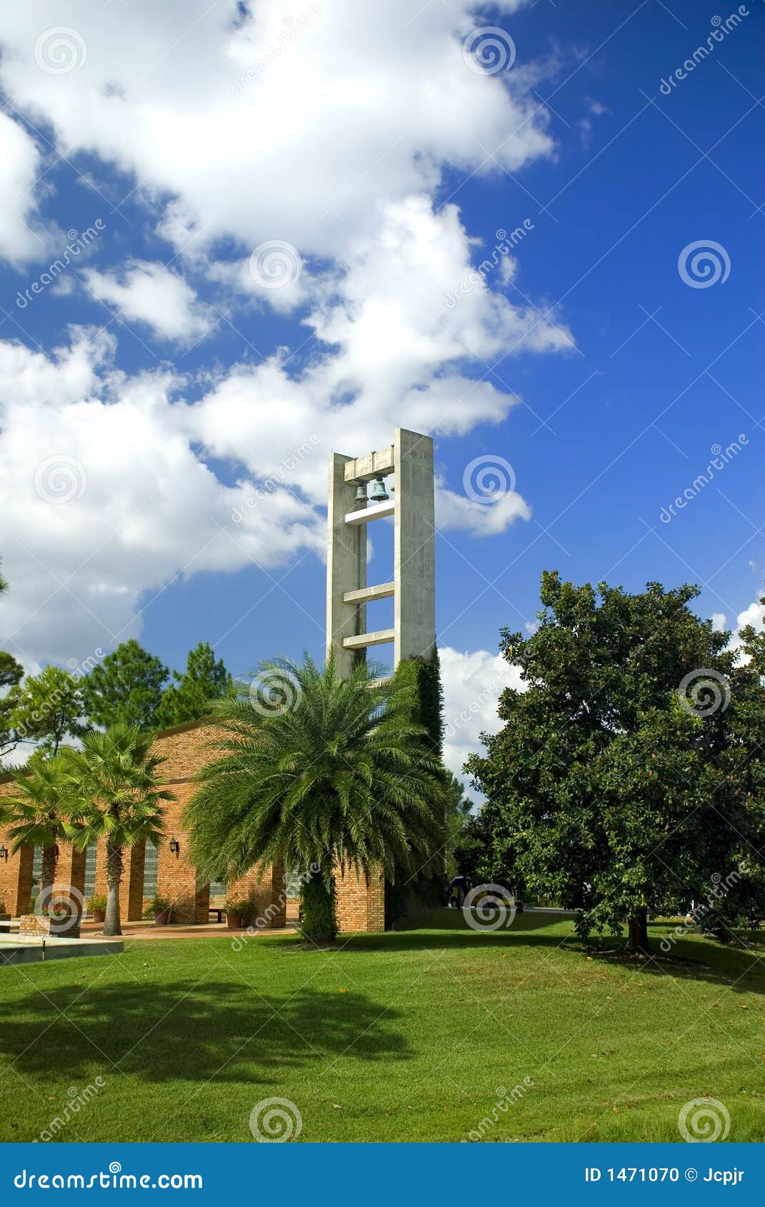 Modern Church Bell Tower Picture. Image: 1471070