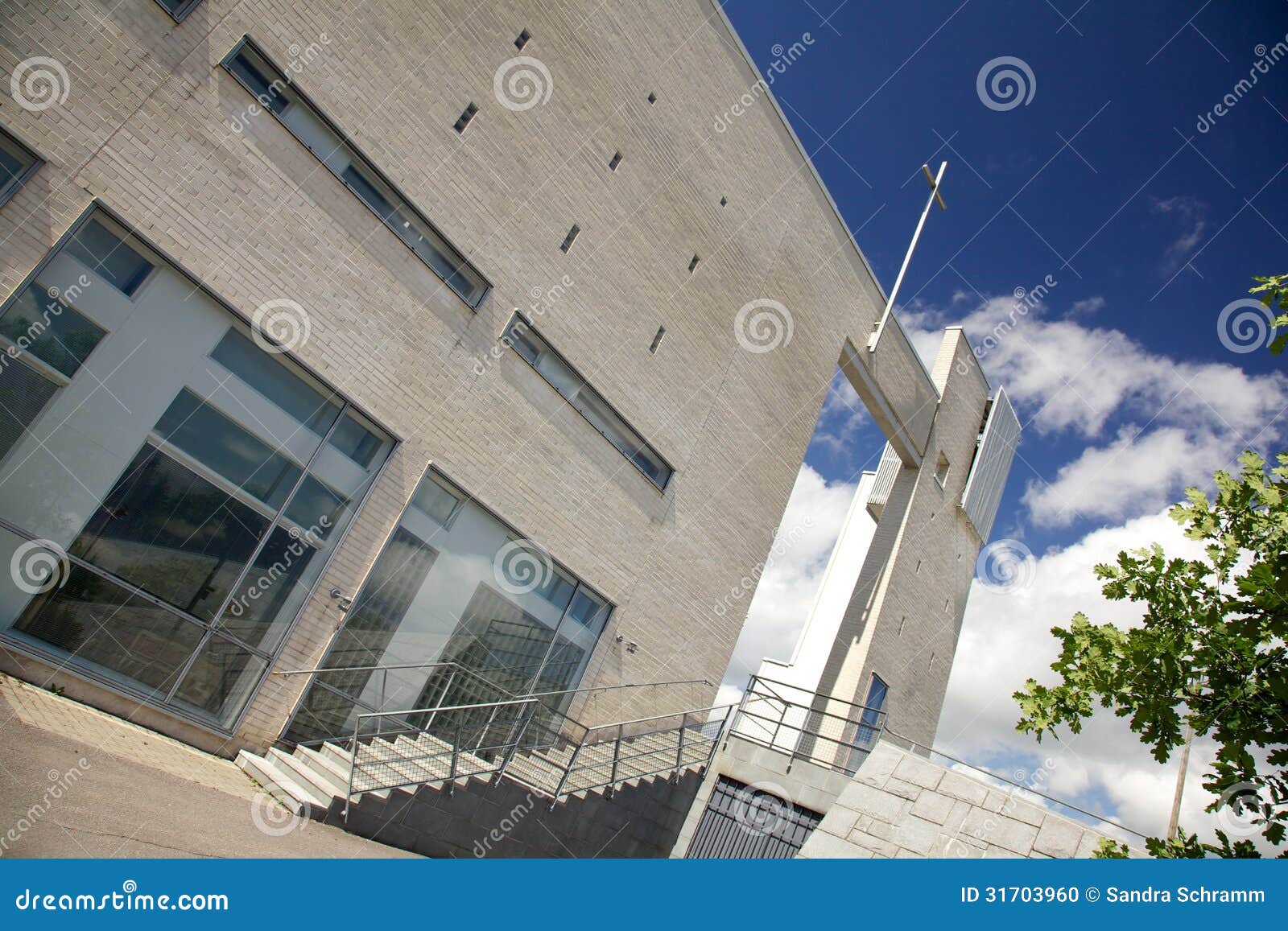 Modern church building stock photo. Image of church, blue - 31703960