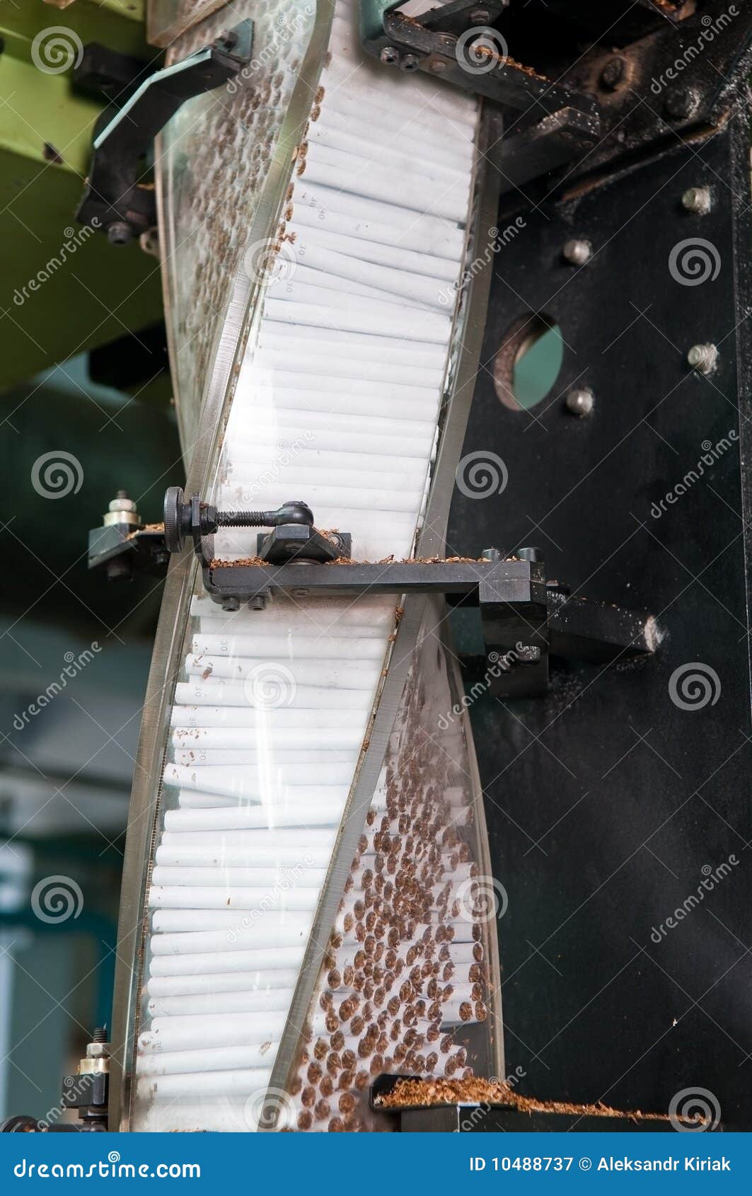 Modern cigarette factory stock image. Image of factory - 10488737