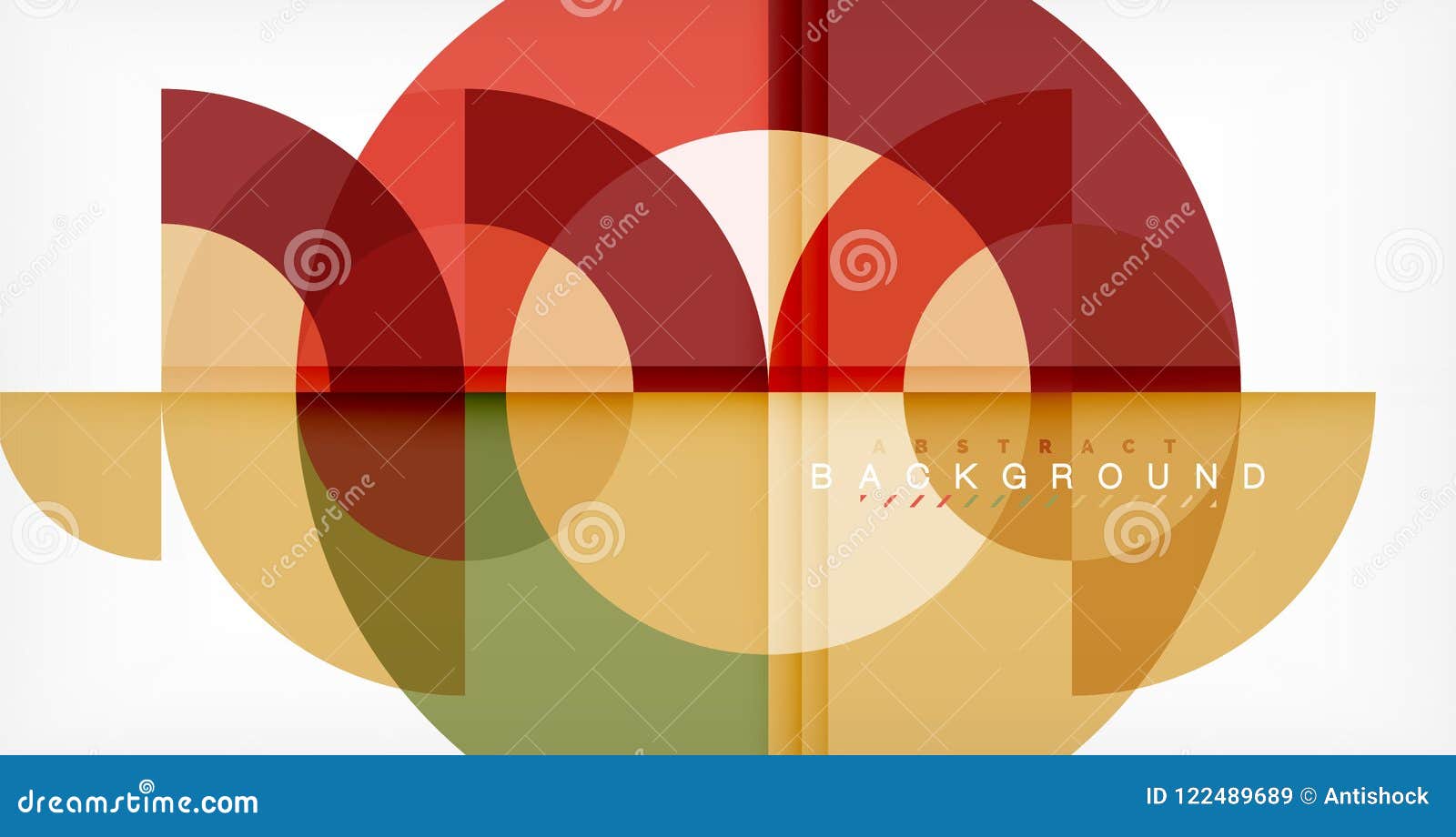 Modern Circle Abstract Background Stock Vector - Illustration of ...