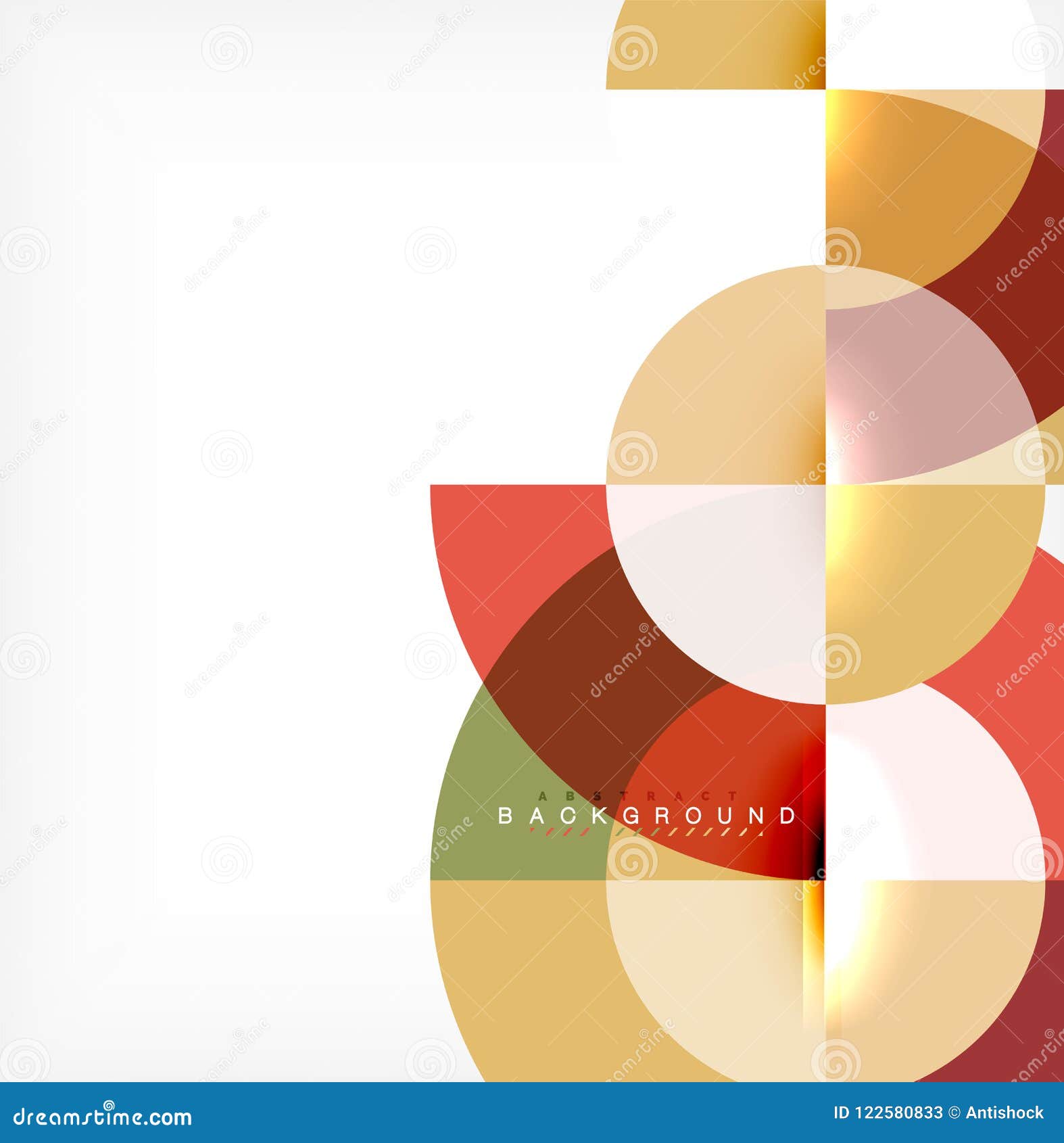 Modern Circle Abstract Background Stock Vector - Illustration of chaos ...