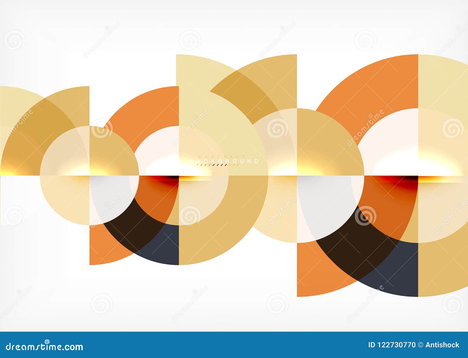 Modern Circle Abstract Background Stock Vector - Illustration of ...