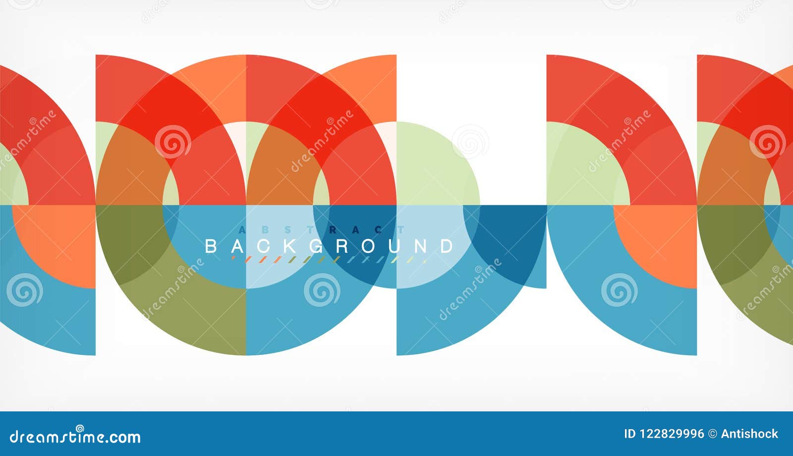 Modern Circle Abstract Background Stock Vector - Illustration of light ...