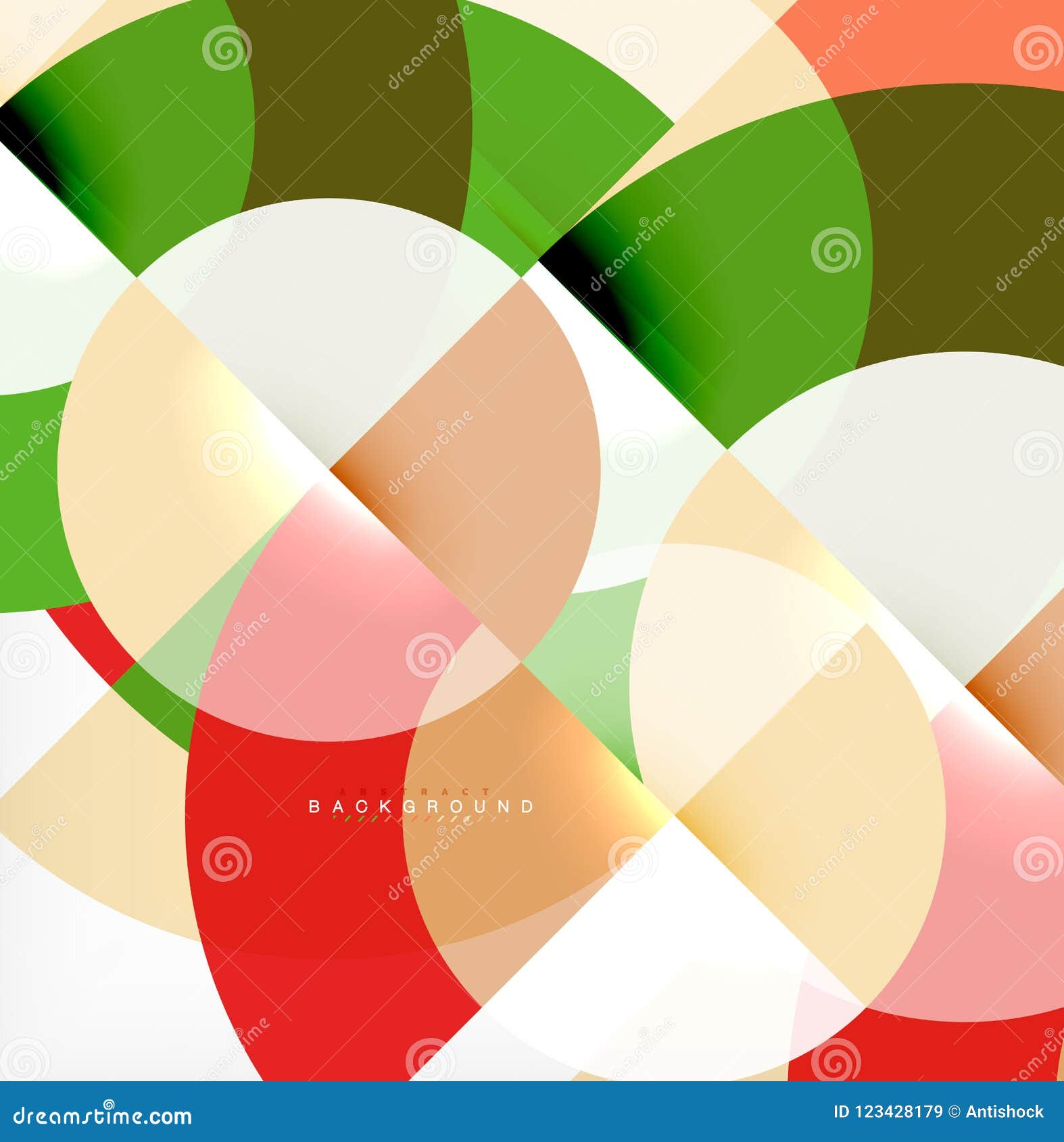 Modern Circle Abstract Background Stock Vector - Illustration of ...