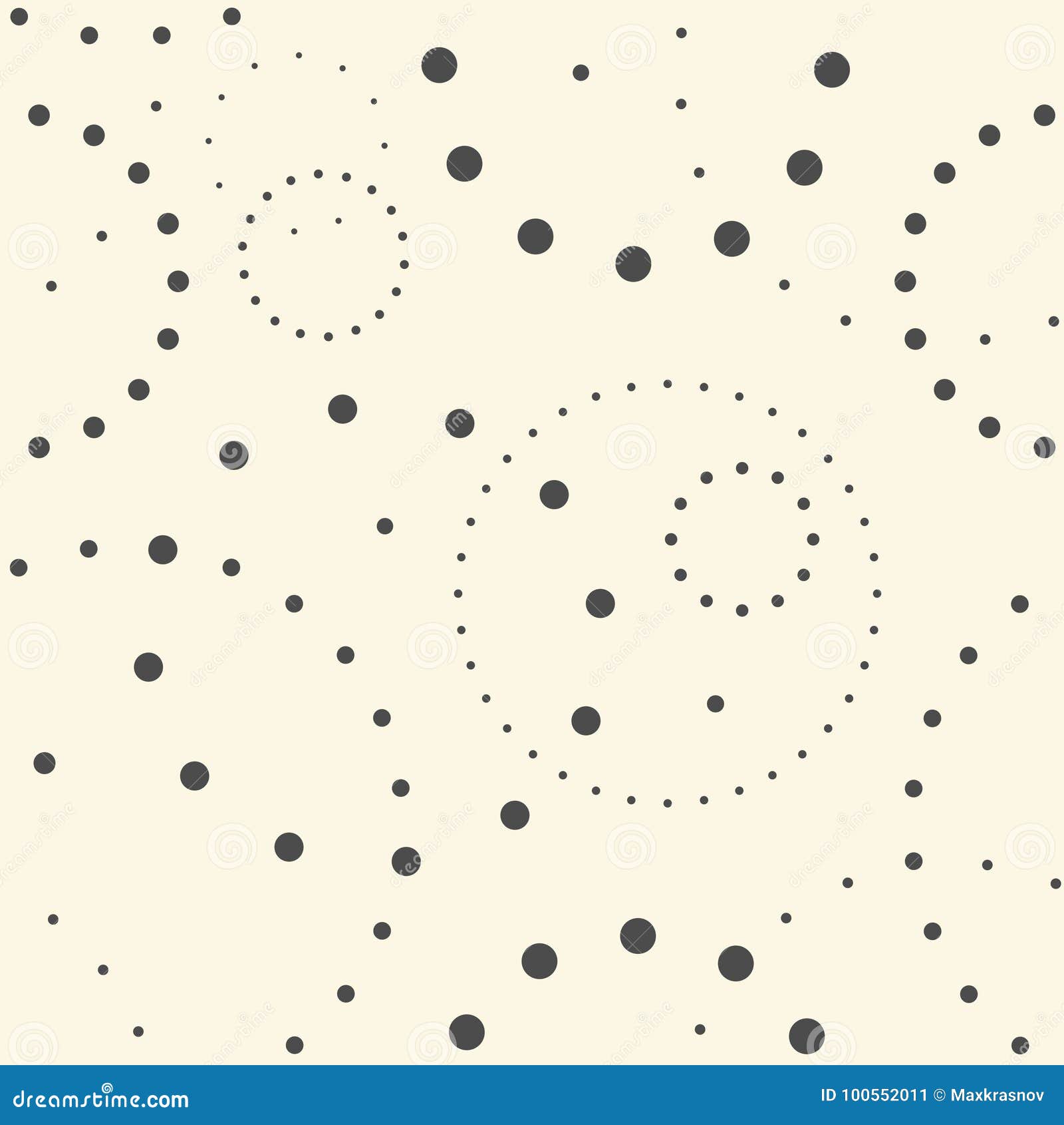 Modern Circle Background. Abstract Fabric Pattern Stock Vector ...