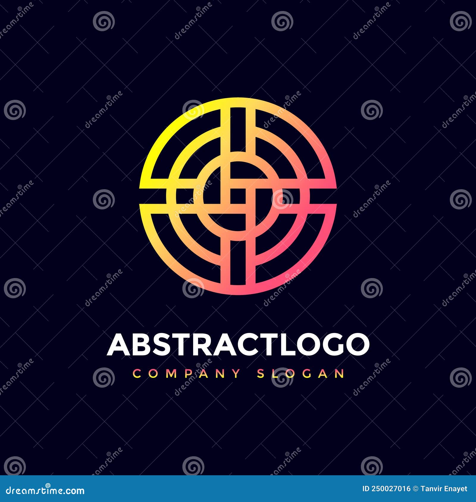 Modern Circle O Letter Logo Design Vector. Creative Connection O Font ...