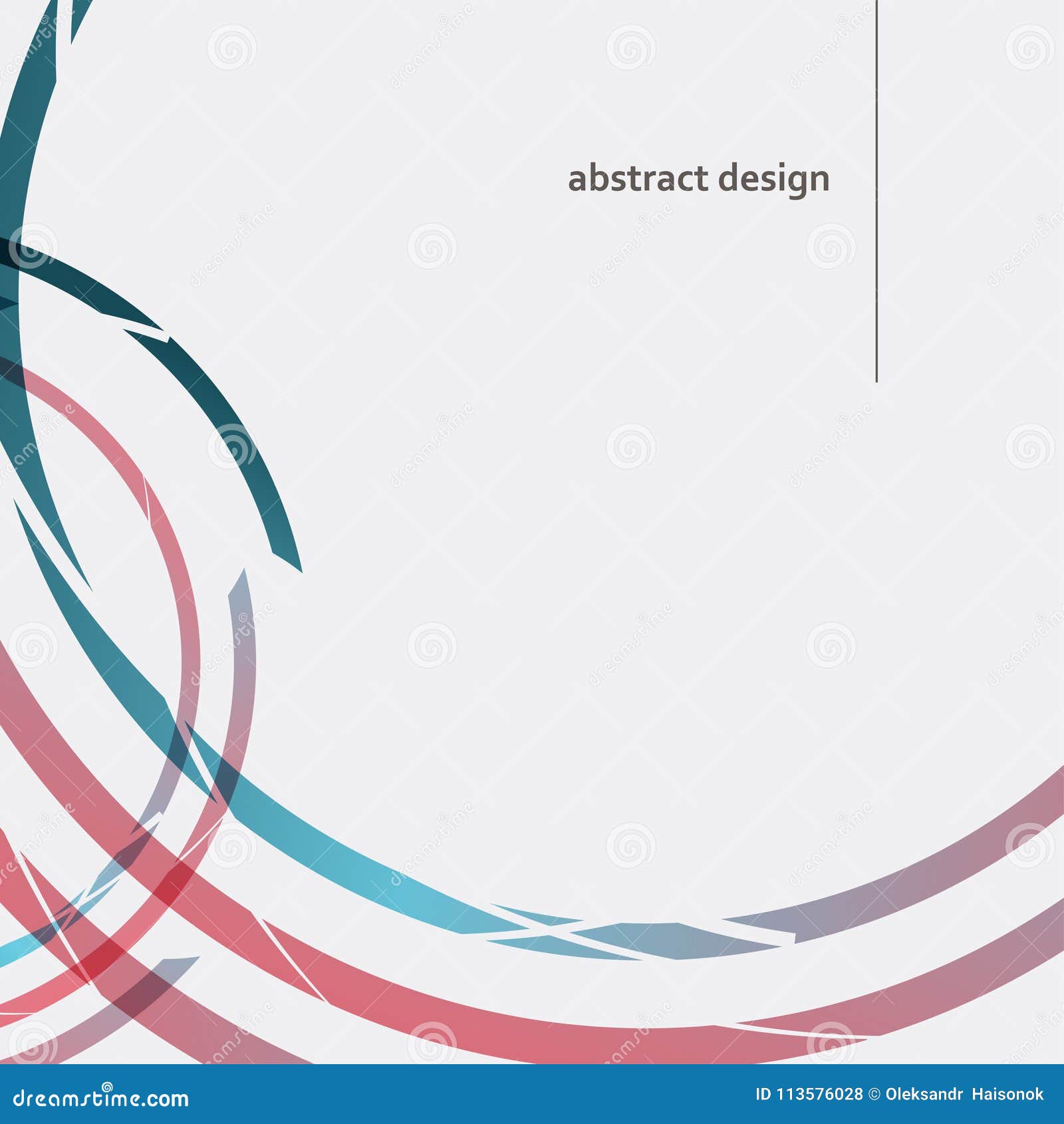 Modern Circle Vector Illustration Concept Design Stock Vector ...