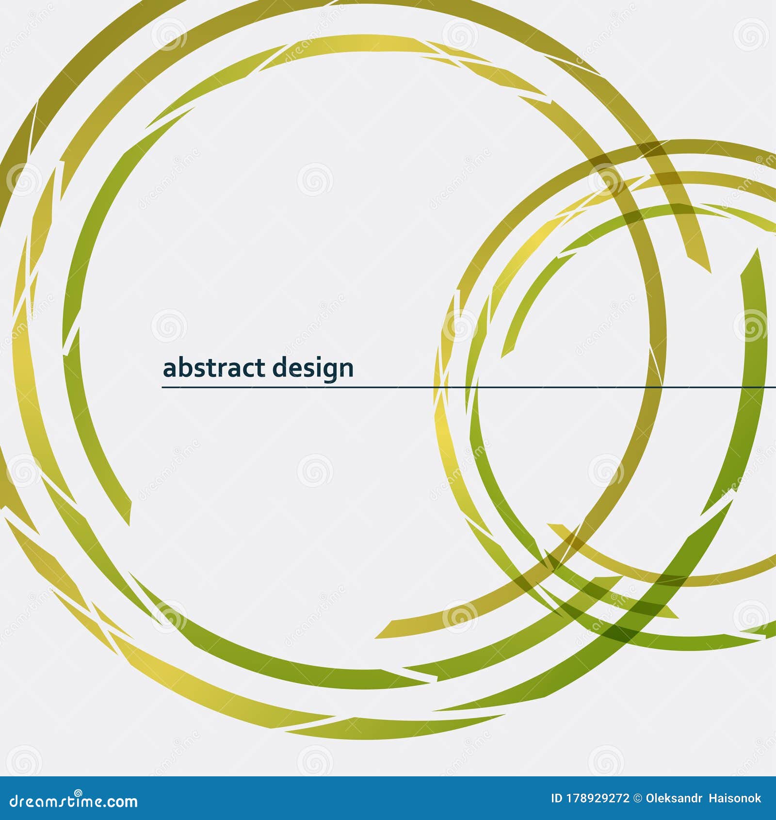 Modern Circle Vector Illustration. Concept Design Stock Vector ...