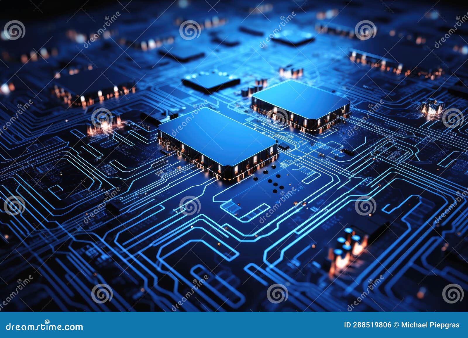 A Modern Circuit Design Technology for Cyberspace Stock Illustration ...