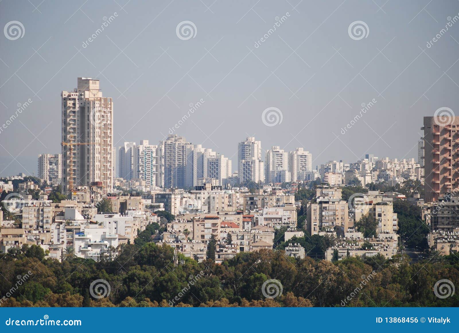 Modern city stock photo. Image of tall, urban, skyscrapers - 13868456