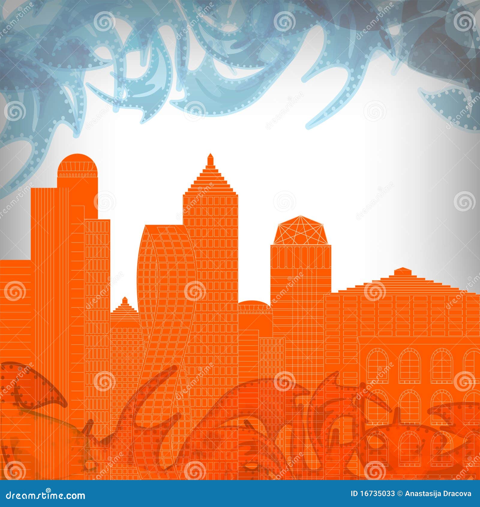 Modern City Background Picture. Image: 16735033