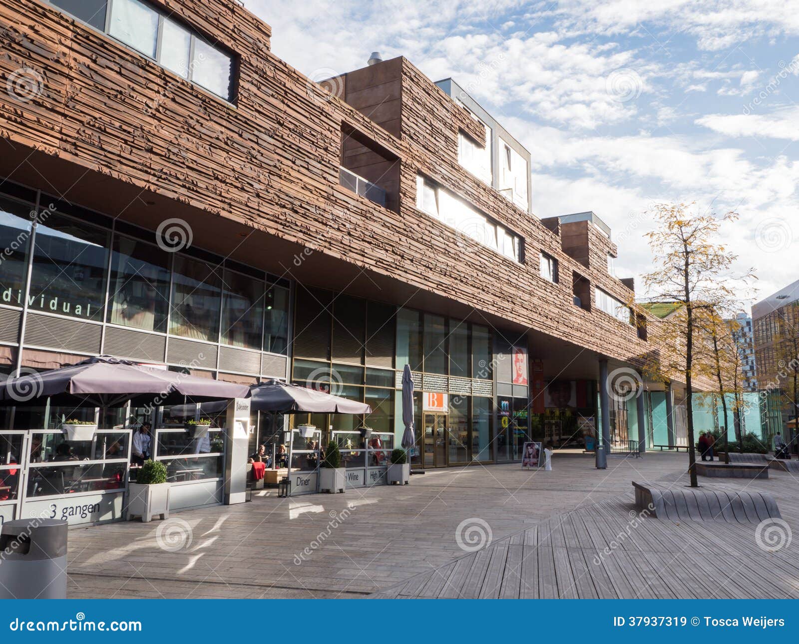 The Modern City Centre of Almere, the Netherlands Editorial Stock Image ...
