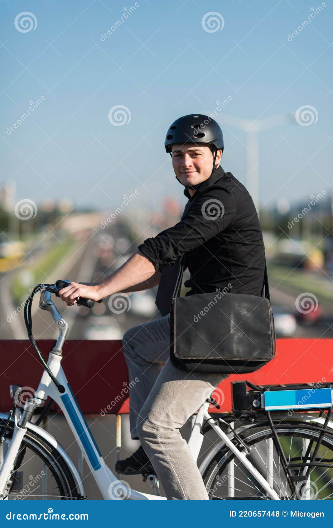 Modern City Commuter stock photo. Image of business - 220657448