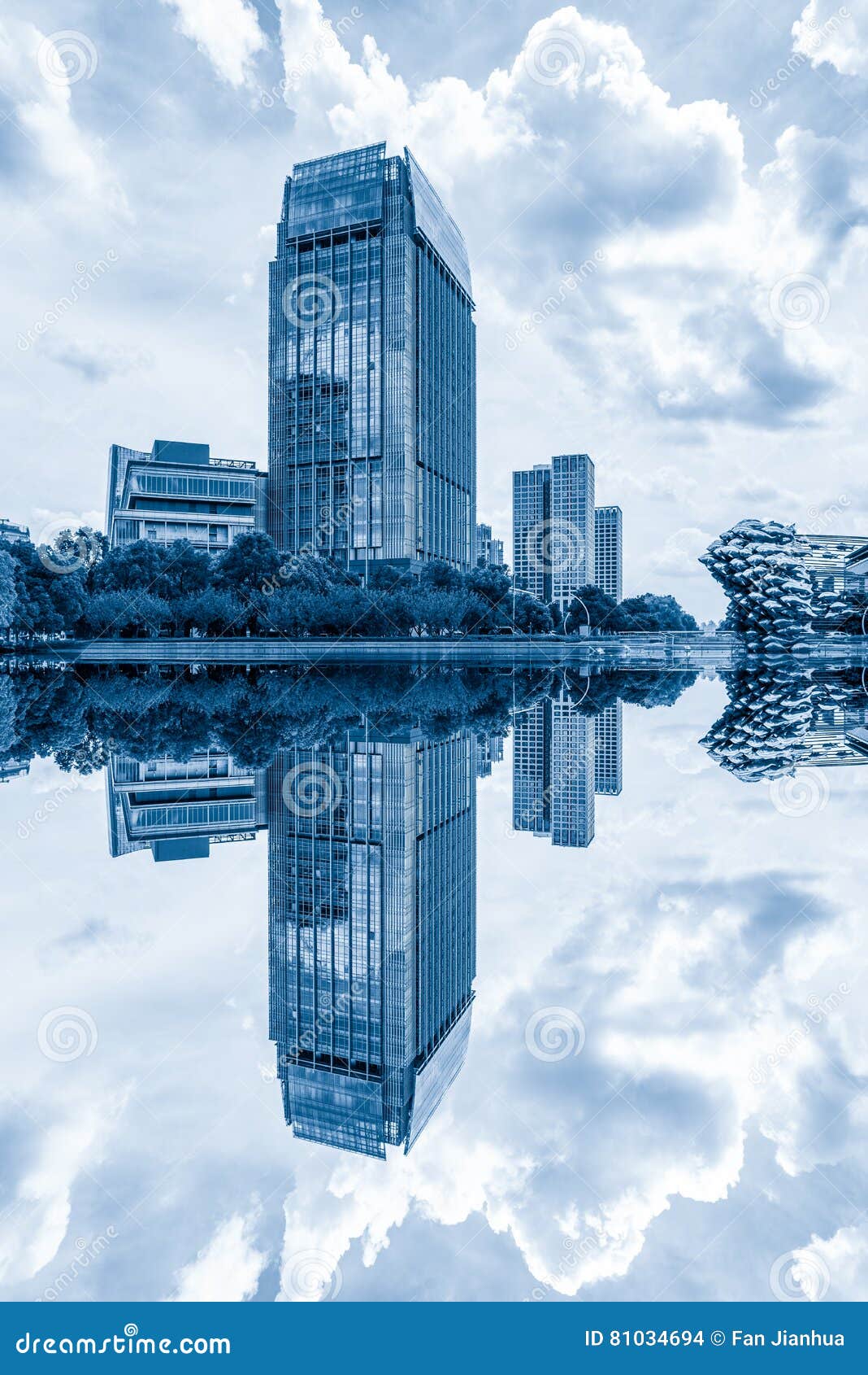 The Modern City Construction and Road Stock Photo - Image of commercial ...