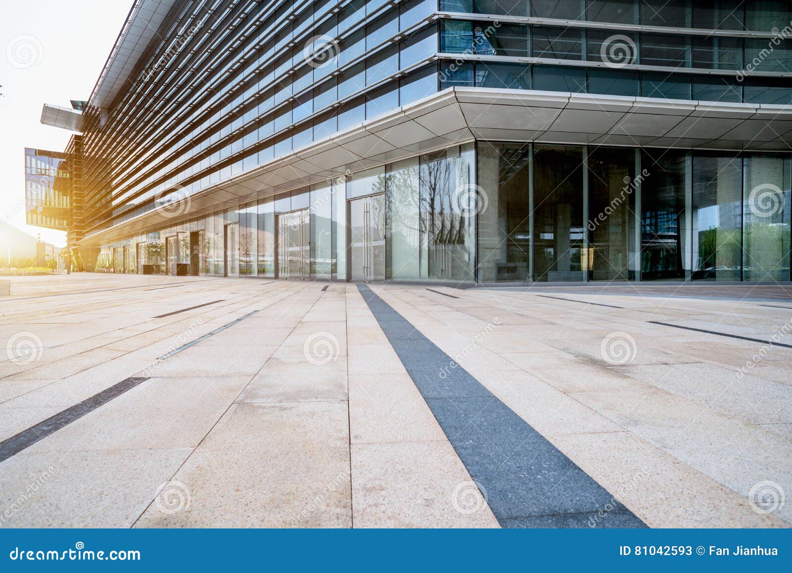 The Modern City Construction and Road Stock Image - Image of downtown ...