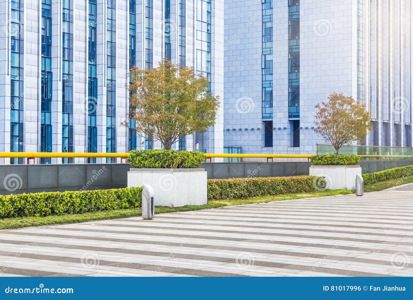 The Modern City Construction and Road Stock Photo - Image of facade ...