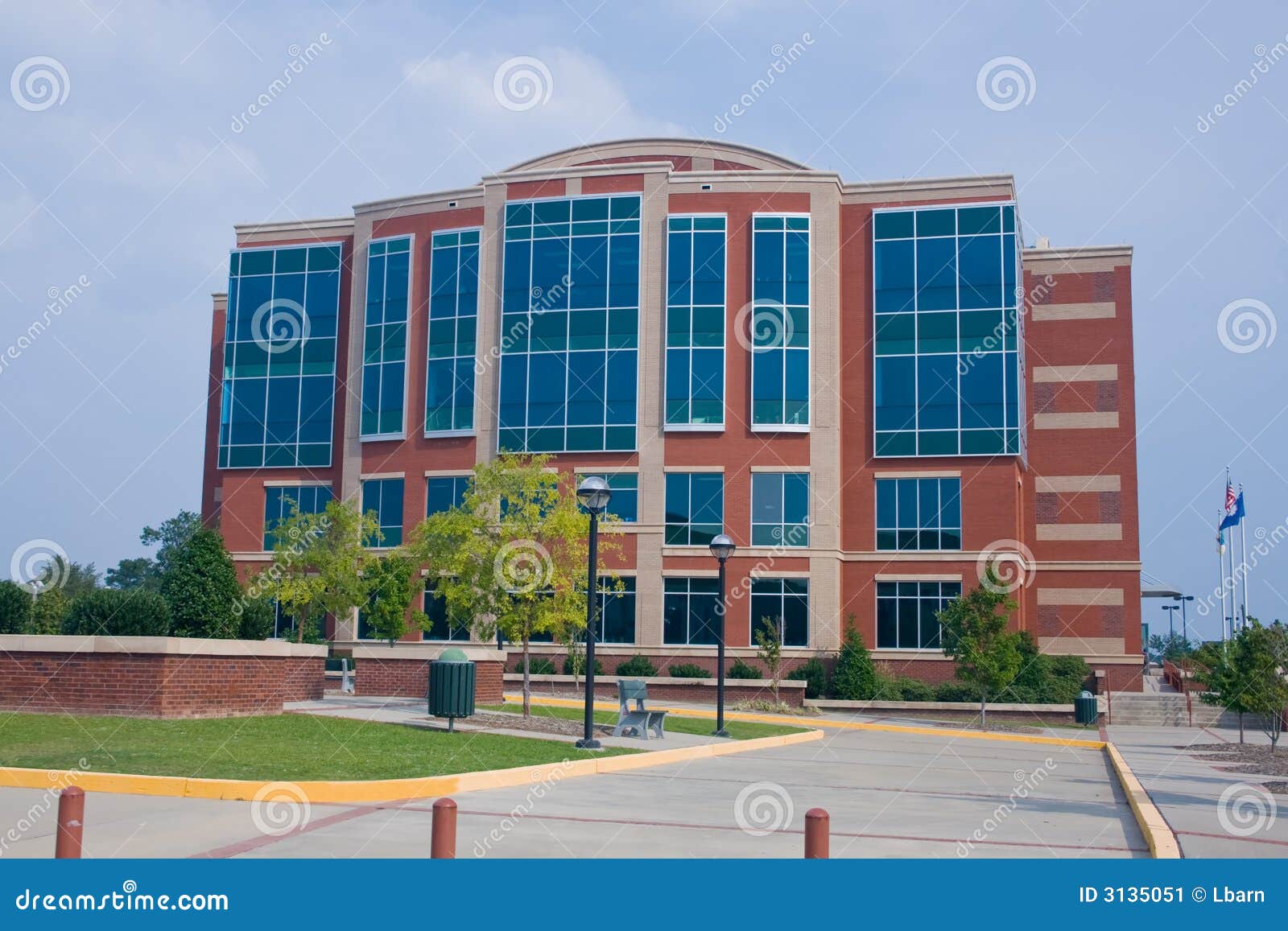 Modern city hall stock image. Image of power, architecture - 3135051