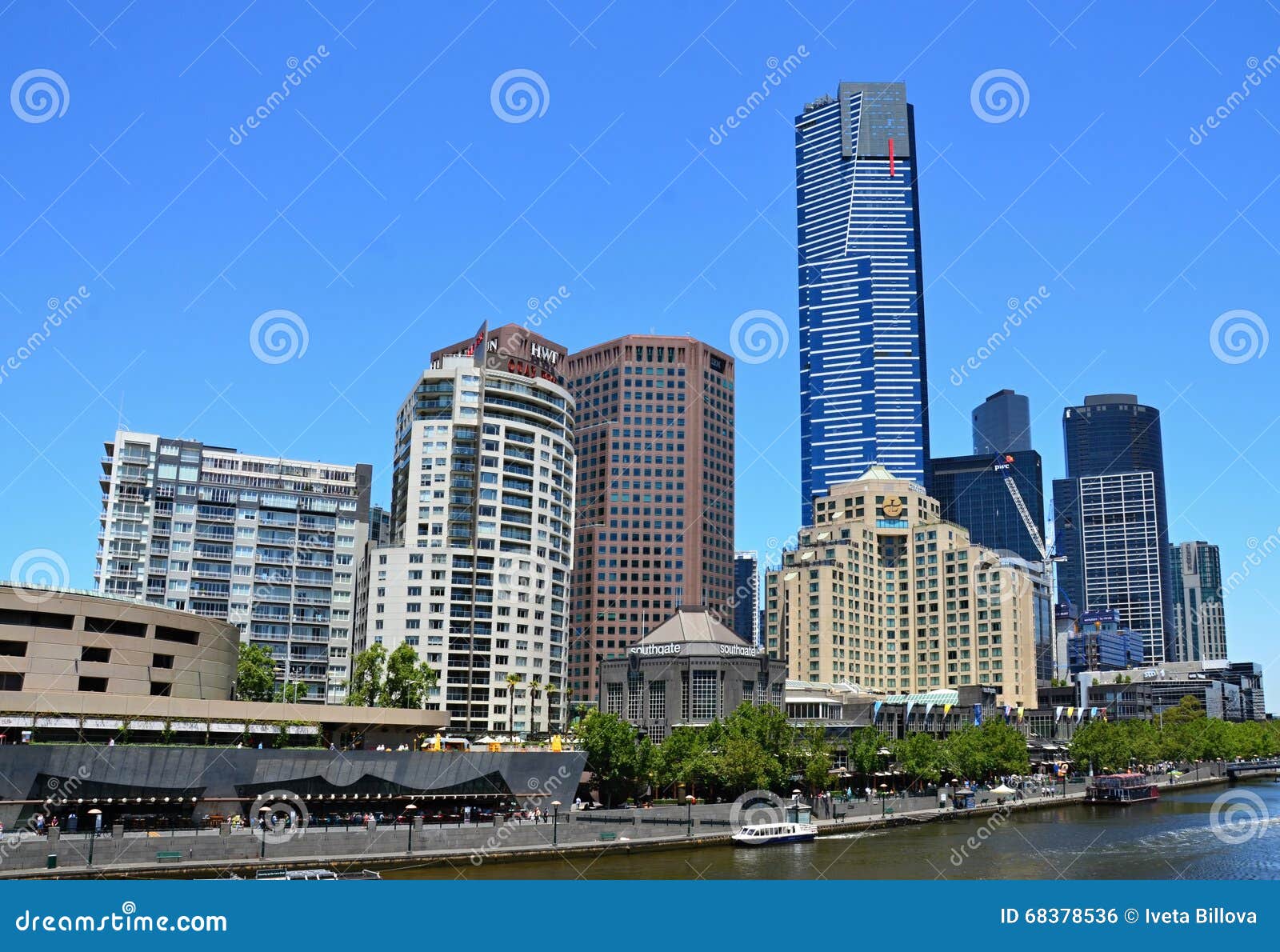 The Modern City of Melbourne in Australia Editorial Photo - Image of ...