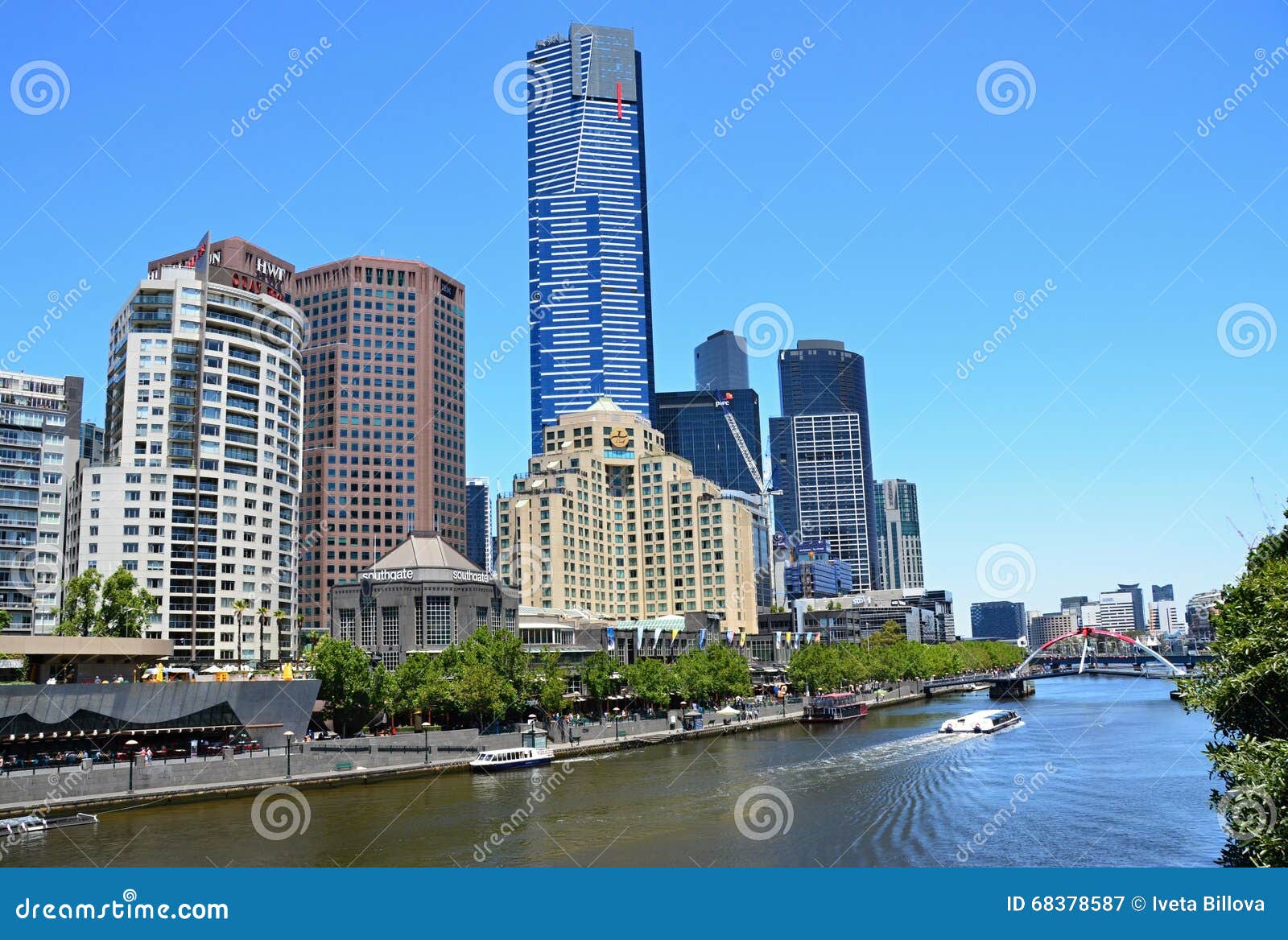 The Modern City of Melbourne in Australia Editorial Photography - Image ...