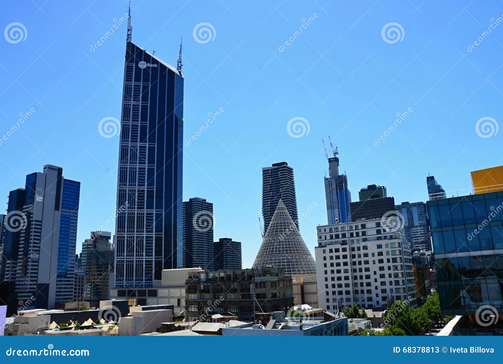 The Modern City of Melbourne in Australia Editorial Stock Photo - Image ...