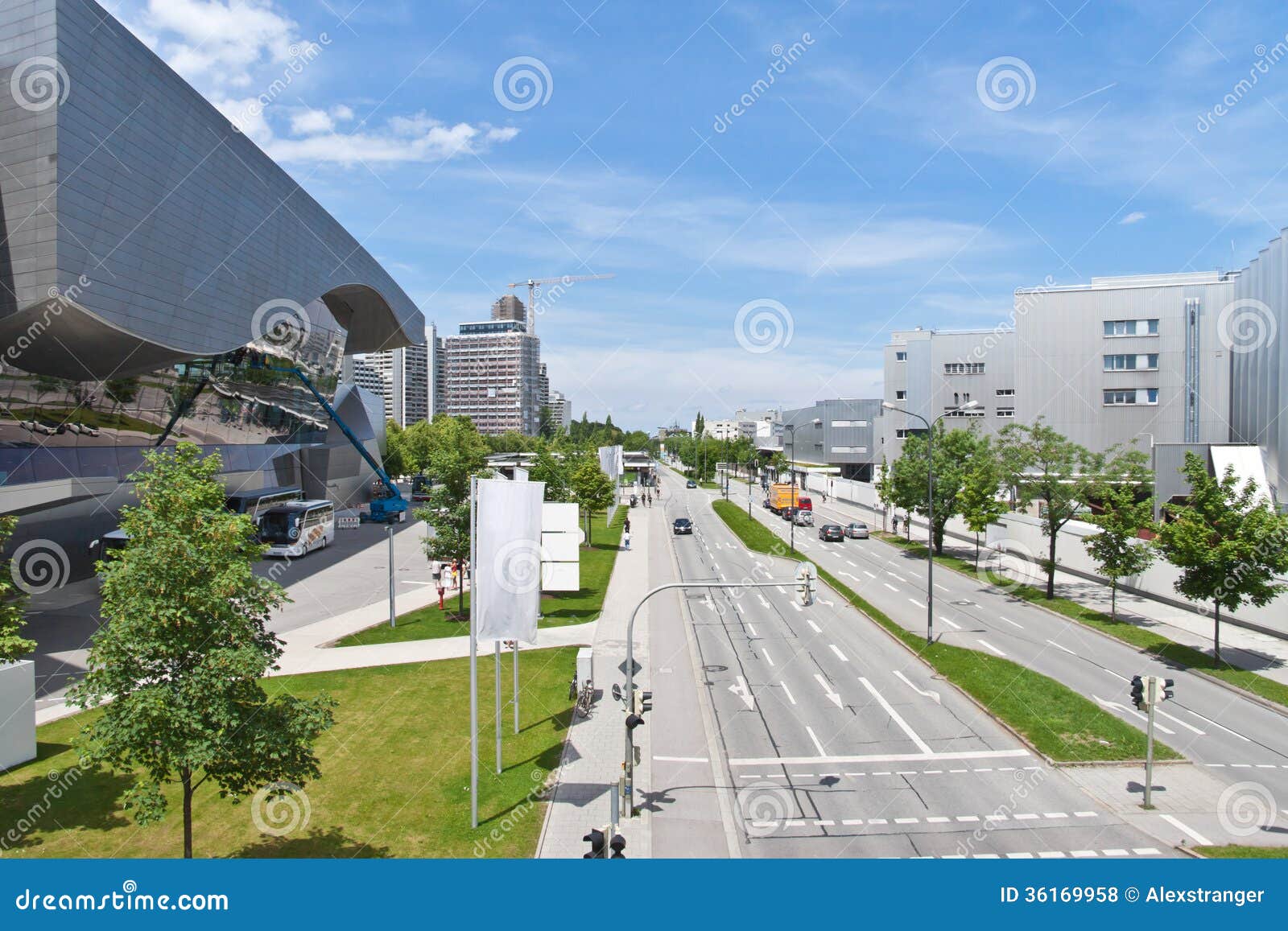 Modern City, Munich, Germany Stock Photo - Image of munich, beer: 36169958