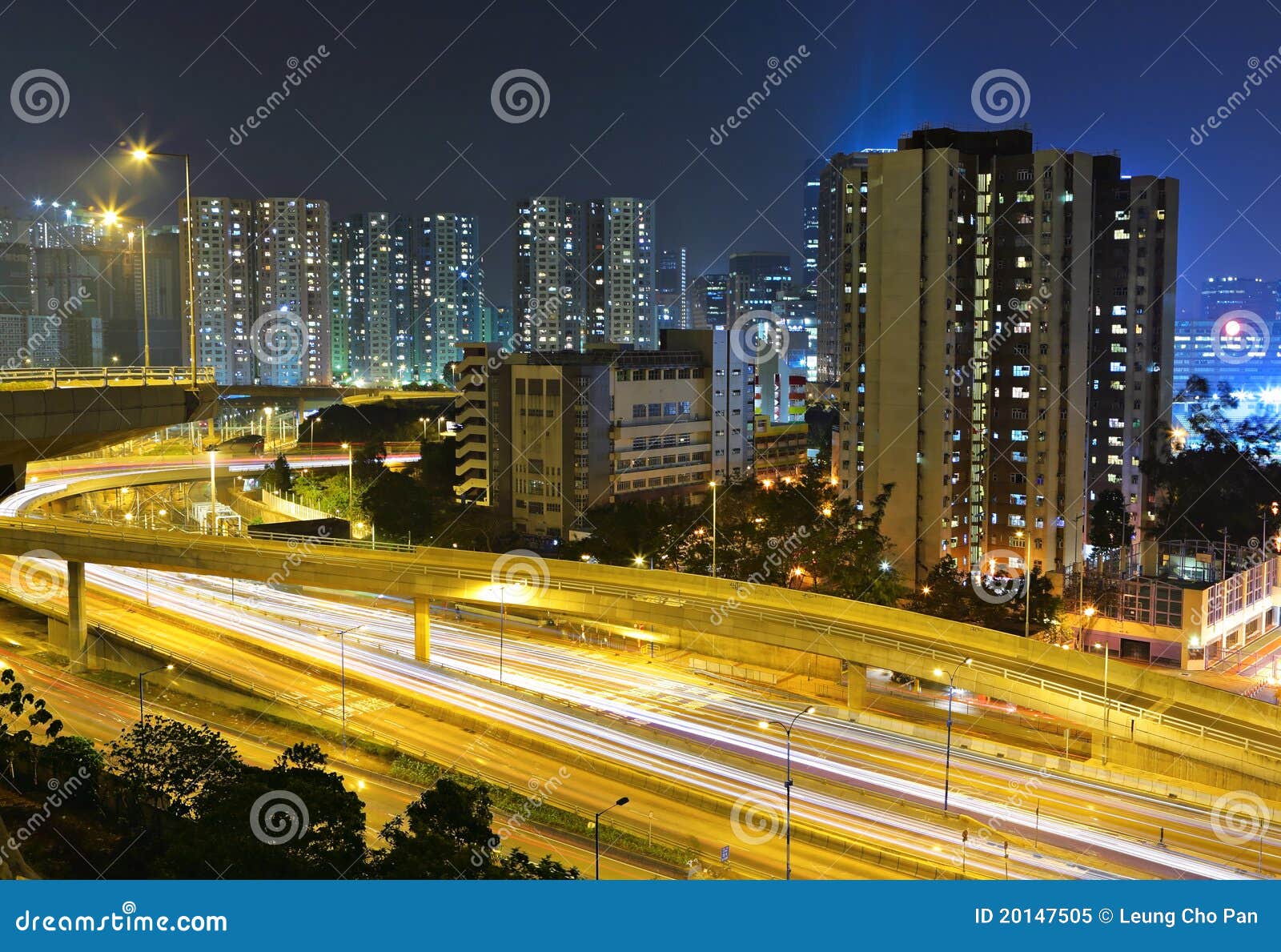 Modern city at night stock image. Image of beautiful - 20147505