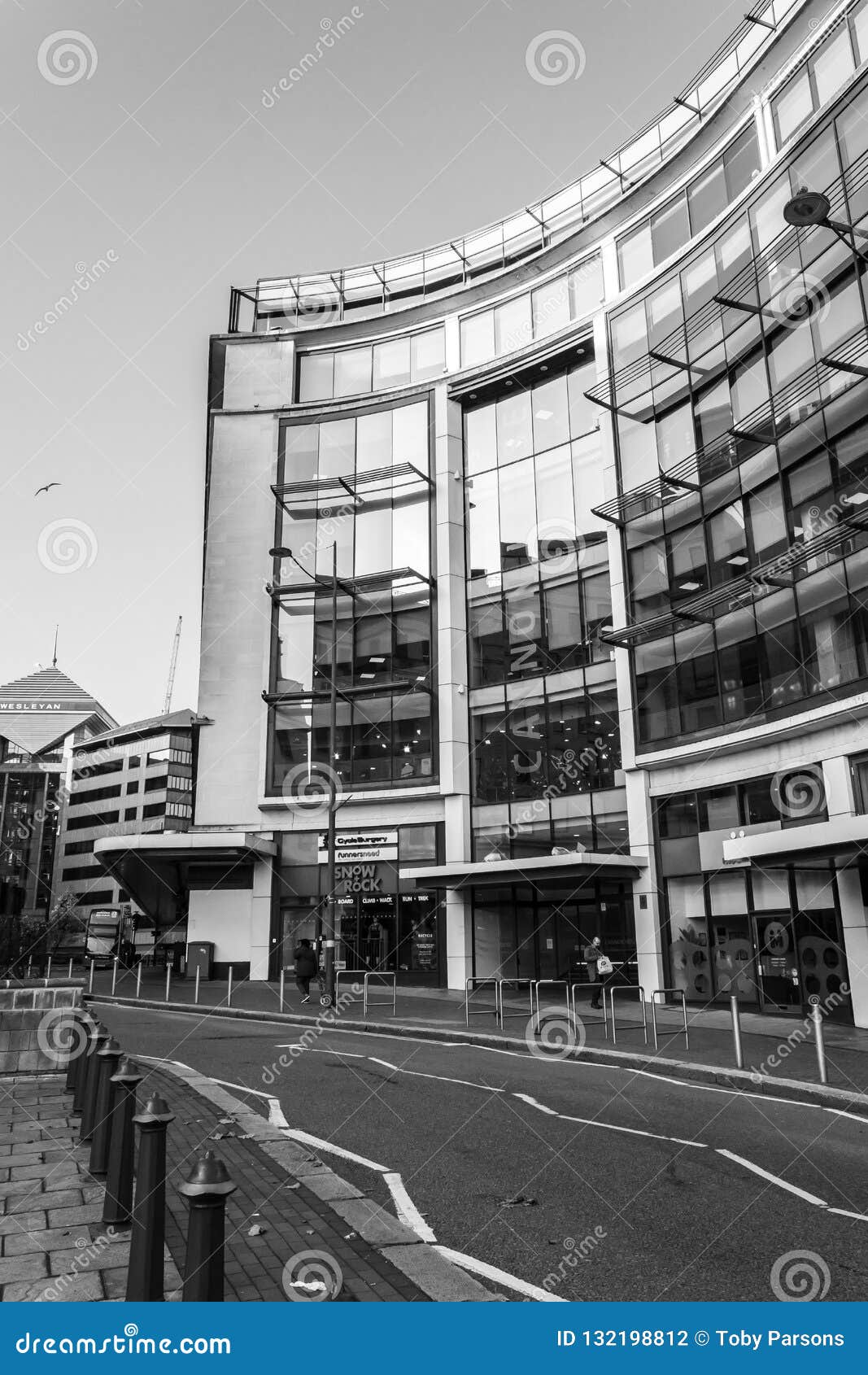 Modern city scene editorial photography. Image of road - 132198812