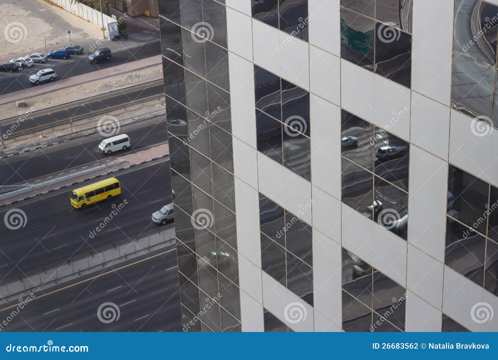 Modern city view stock photo. Image of grey, square, cityscape - 26683562
