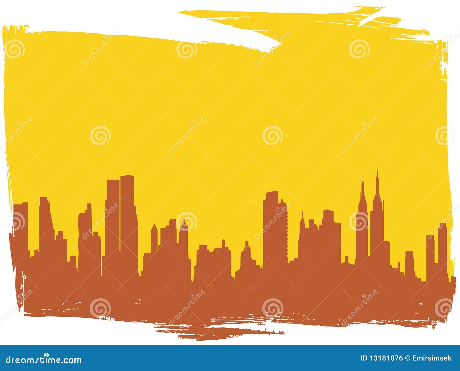 Modern Cityscape stock vector. Illustration of scenes - 13181076