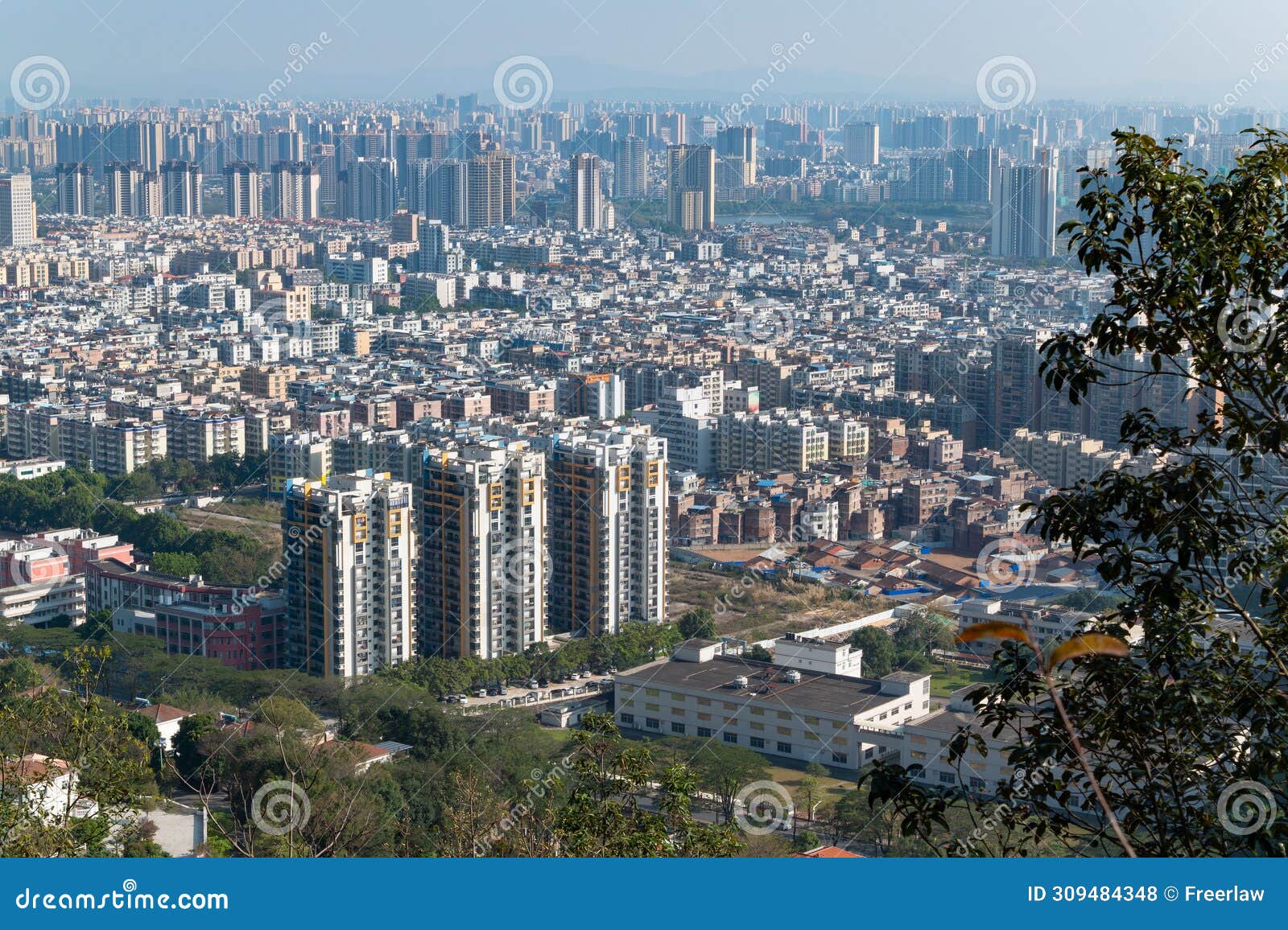 Modern Cityscape Horizontal Composition Stock Photo - Image of downtown ...