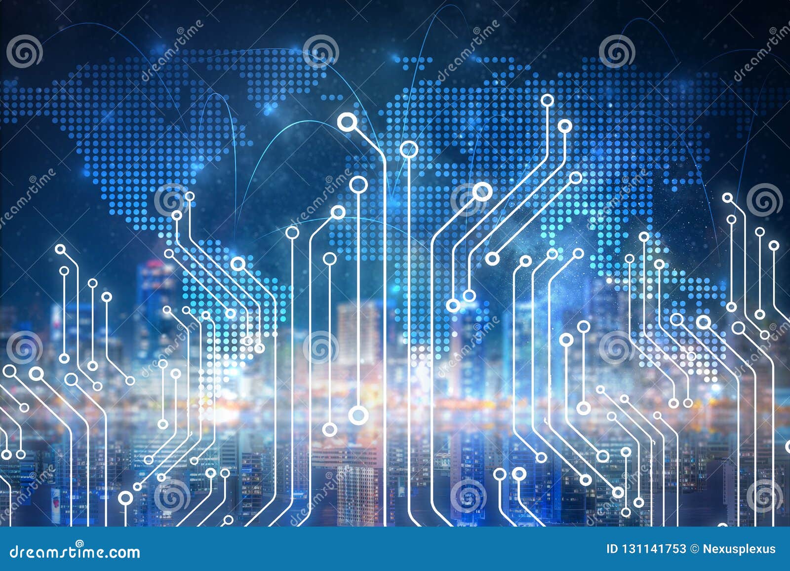 Micro Technology Background Stock Image - Image of science ...