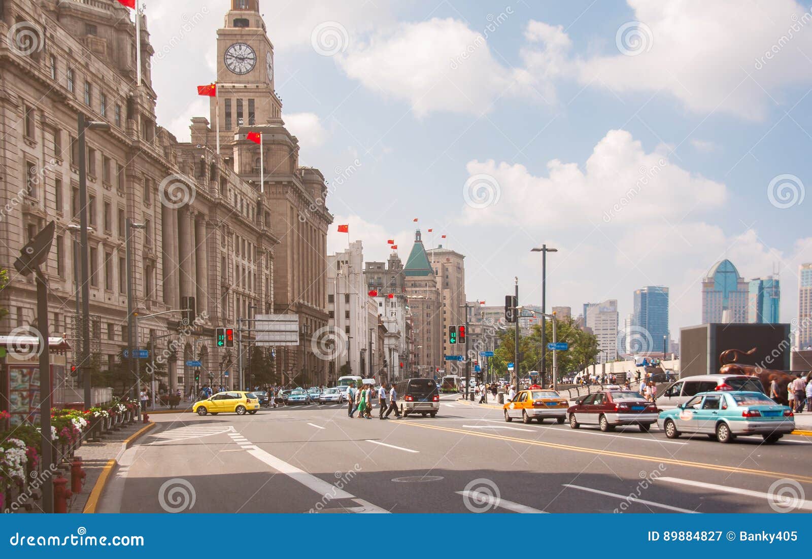 Modern Cityscape of Shanghai China Stock Image - Image of corporate ...