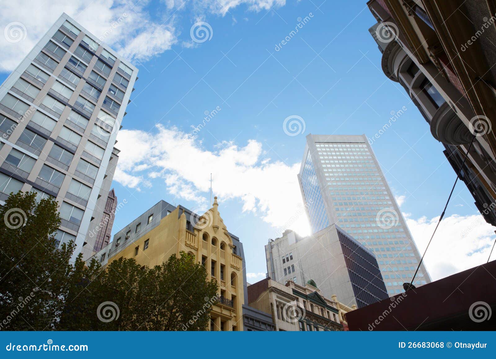 Modern and Classic Building Stock Photo - Image of business ...