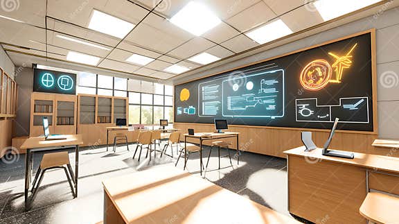 Modern Classroom Design Enhances Learning Experience with Innovative ...