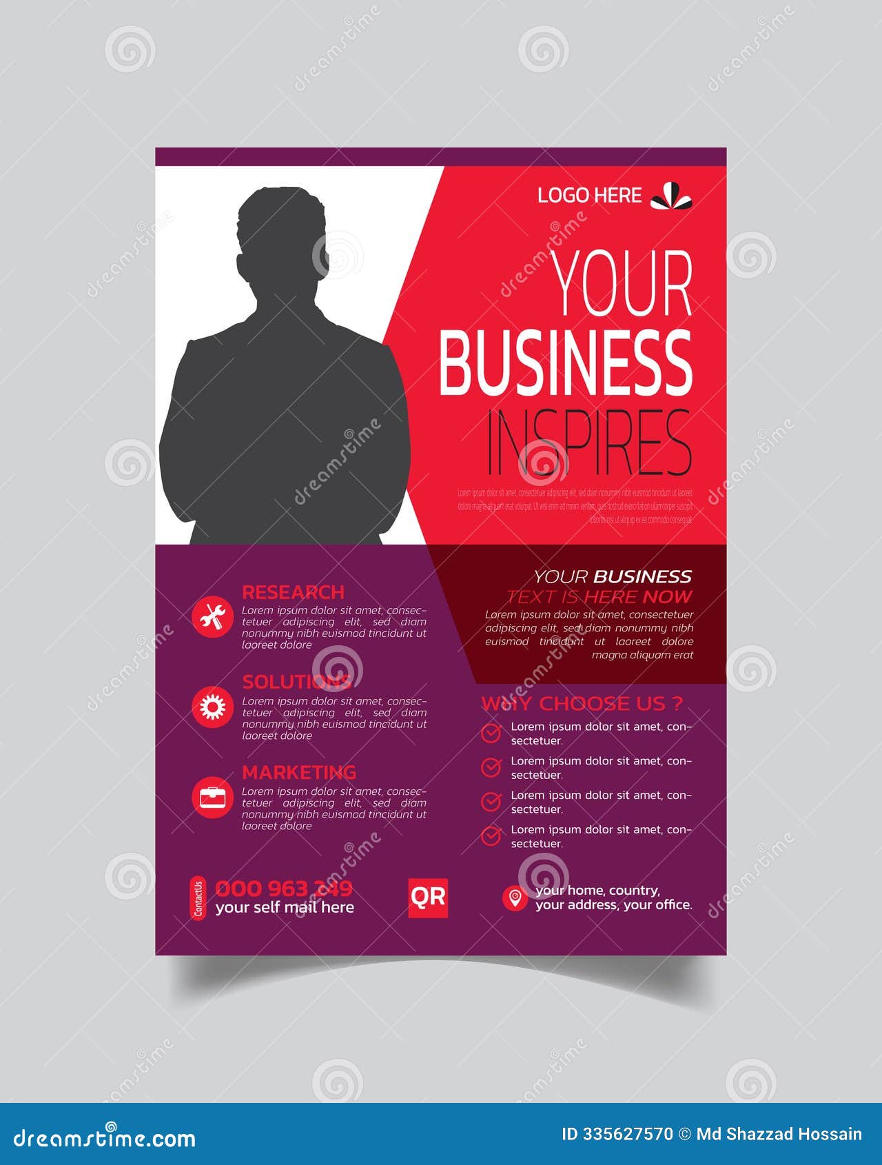 Modern Clean Corporate Flyer or Wonderful Creative Business Leaflet ...
