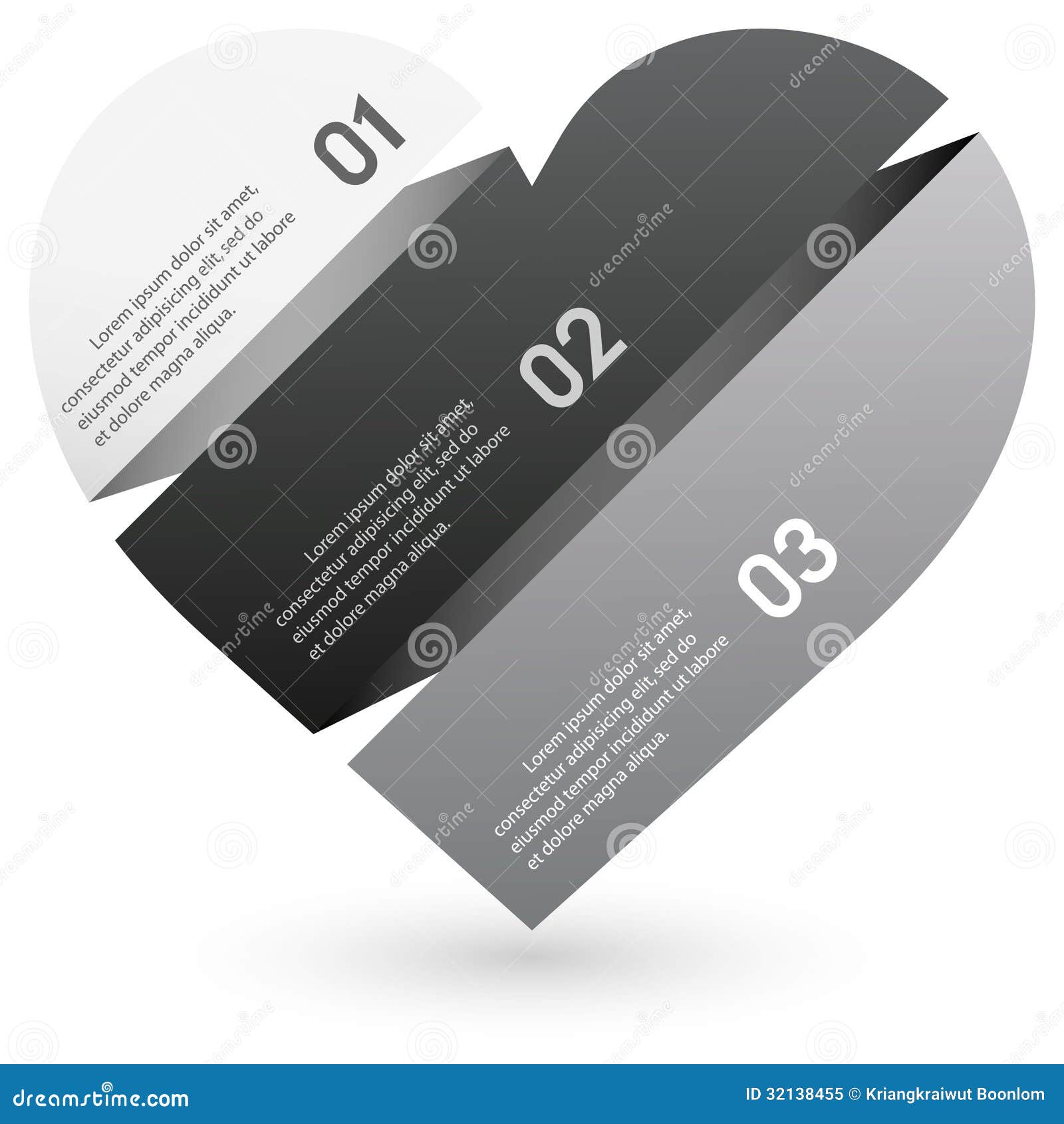 Modern Clean Template / Can Be Used for Infographics Stock Illustration ...