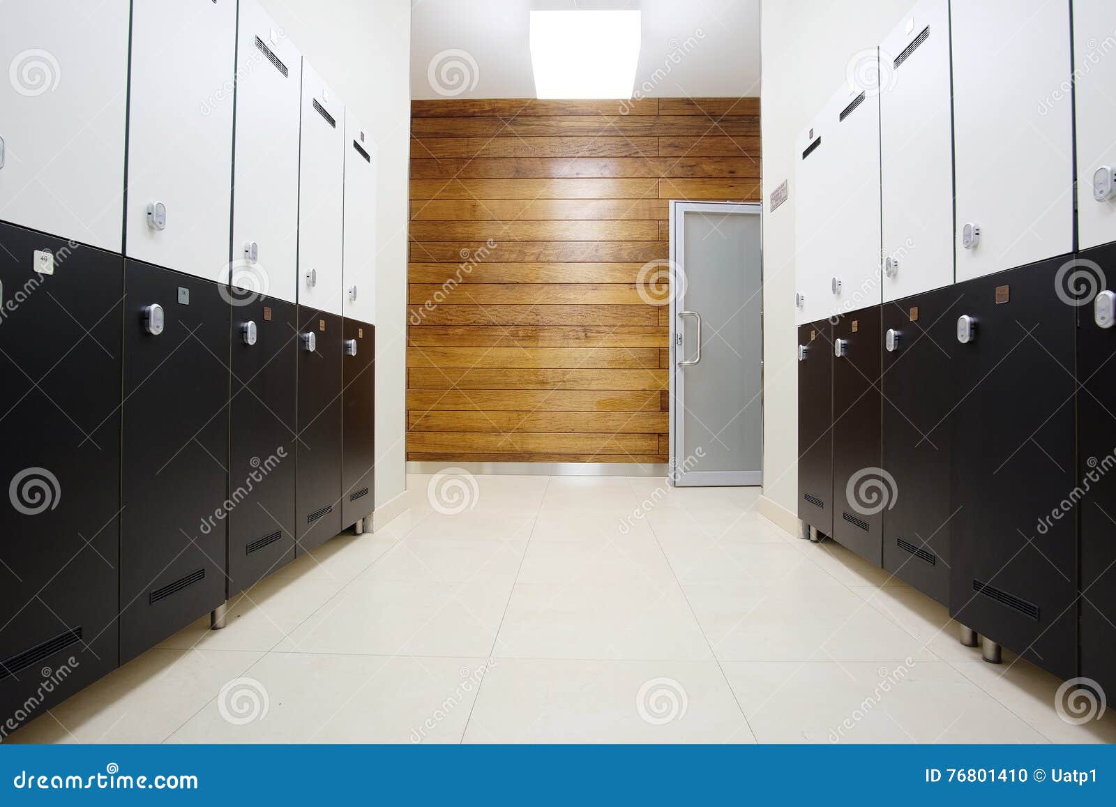 Modern cloakroom stock photo. Image of club, room, modern - 76801410