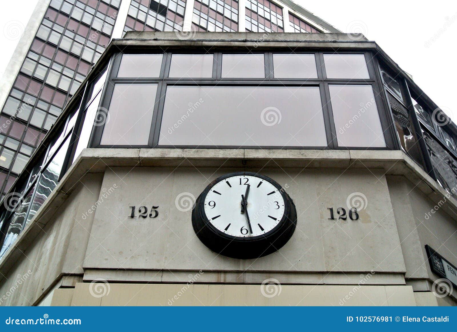 Clock building stock image. Image of architecture, face - 102576981