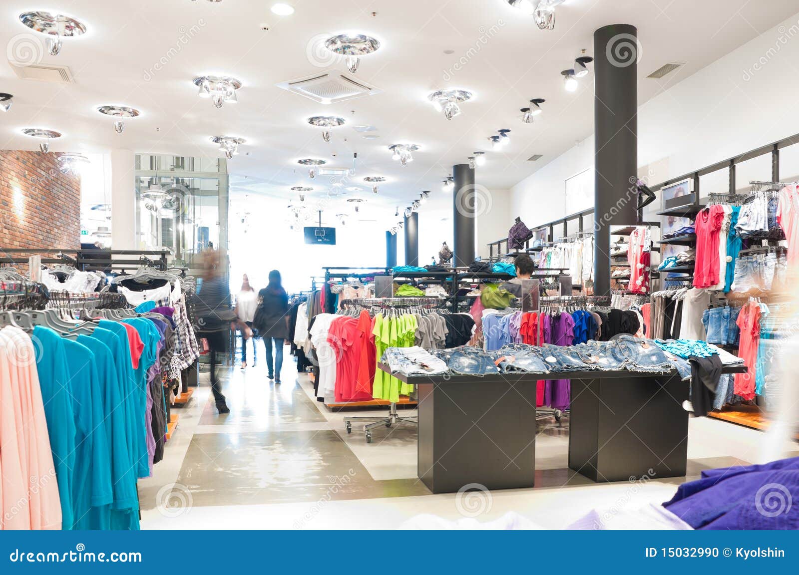 Modern Clothing Store Interior