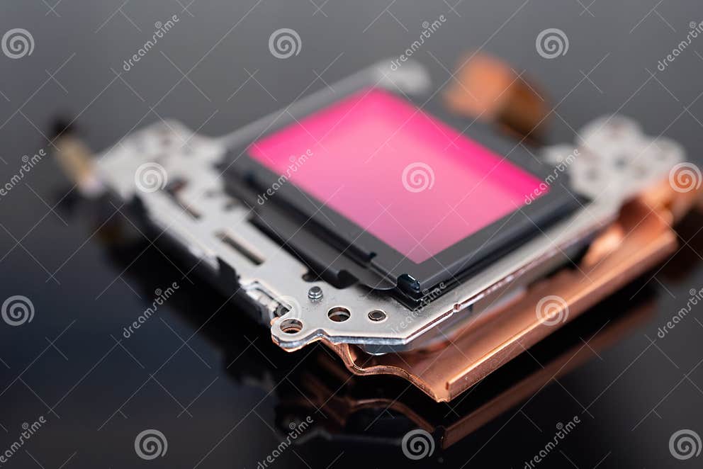 Modern CMOS Camera Image Sensor. Digital Dslr Camera Cmos Sensor ...