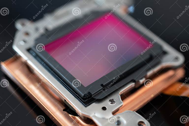 Modern CMOS Camera Image Sensor. Digital Dslr Camera Cmos Sensor ...