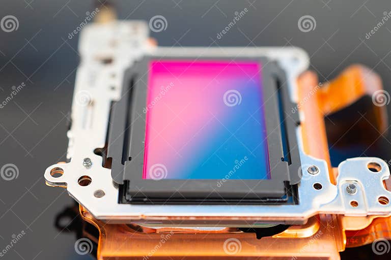 Modern CMOS Camera Image Sensor. Digital Dslr Camera Cmos Sensor ...