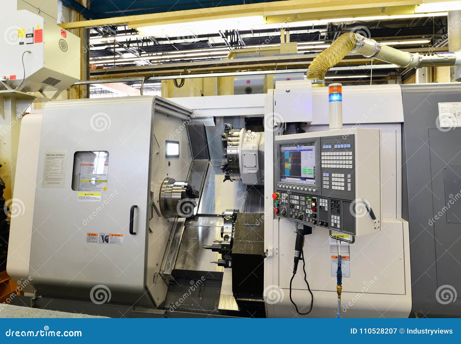 Modern Cnc Machine for Production and Processing in Mechanical E ...
